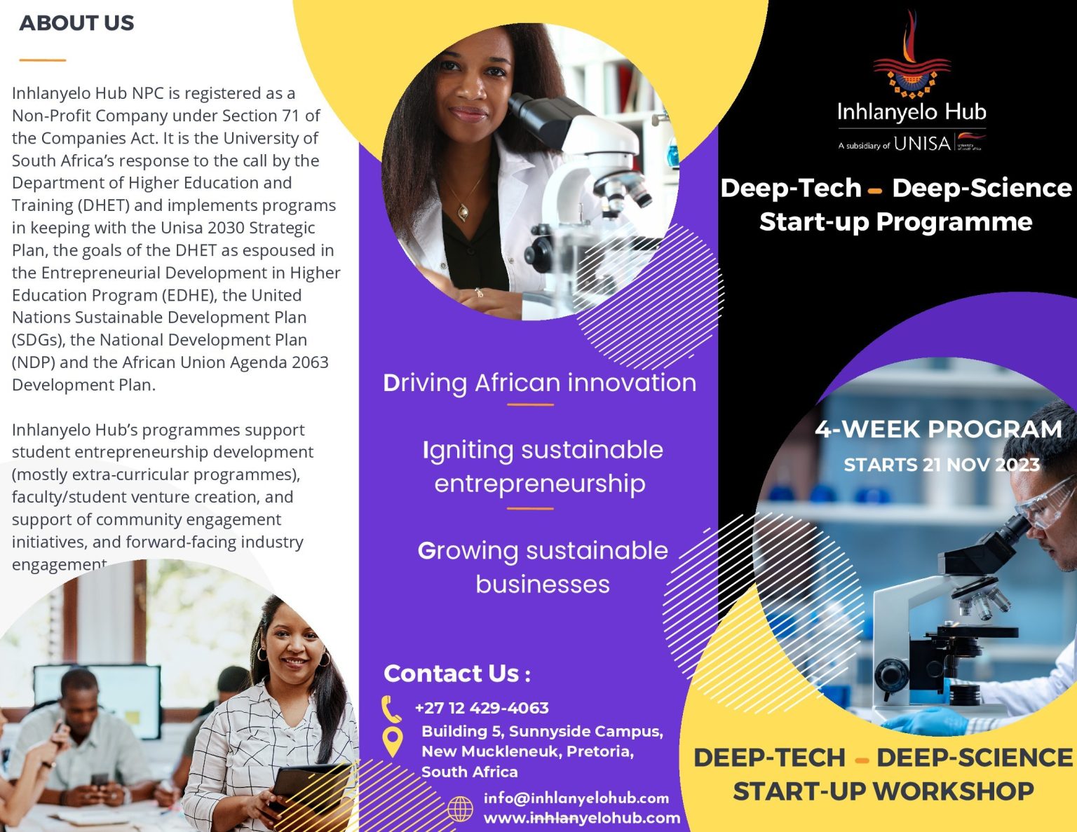 Events - Inhlanyelo Hub